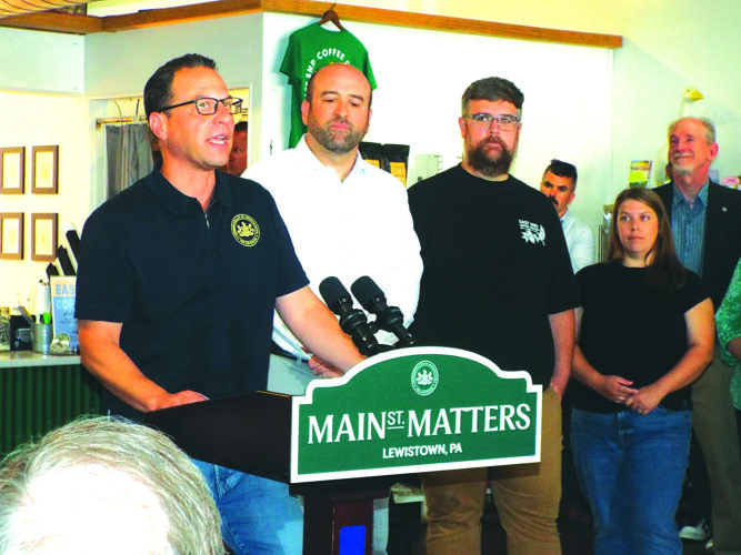 Shapiro: Pa. supports Lewistown vibrancy, growth | News, Sports, Jobs ...